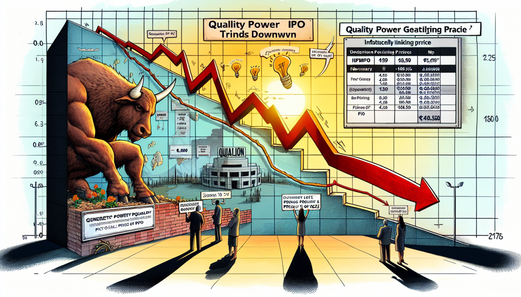 Quality Power IPO GMP Dips, Listing Near Issue Price