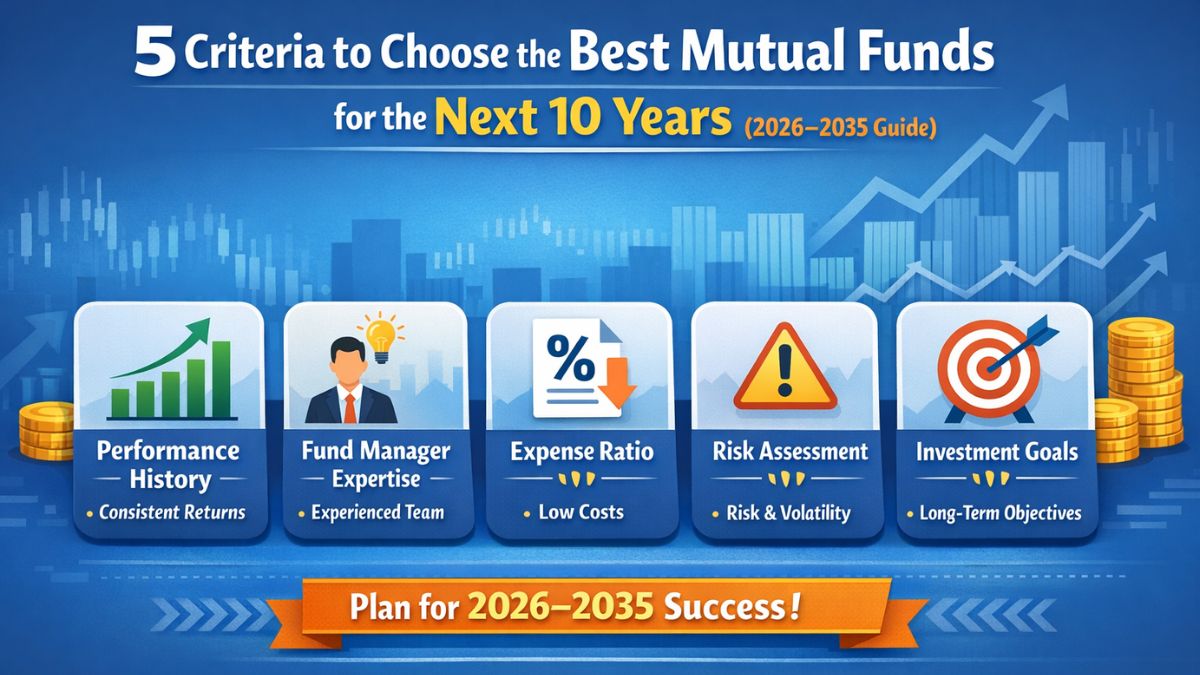 5 Criteria to Choose the Best Mutual Funds for the Next 10 Years