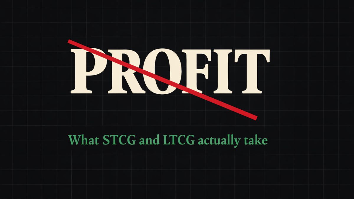 STCG vs LTCG Tax in India: Rates, Rules and Calculation