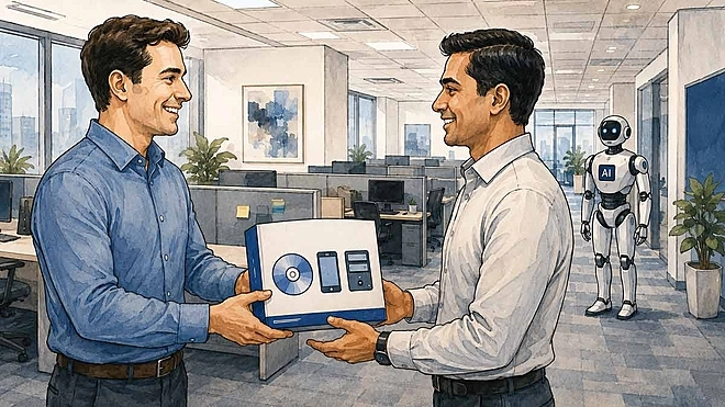 Product vs services tech stocks: Why AI disrupts only one