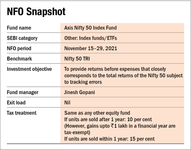 NFO review: Axis Nifty 50 Index Fund | Value Research