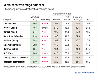 Cover Story: How to be a micro cap master | Value Research
