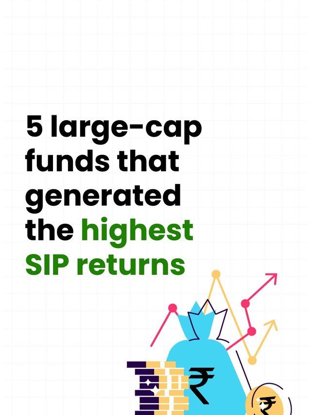 5 large-cap funds that generated the highest SIP returns | Value Research