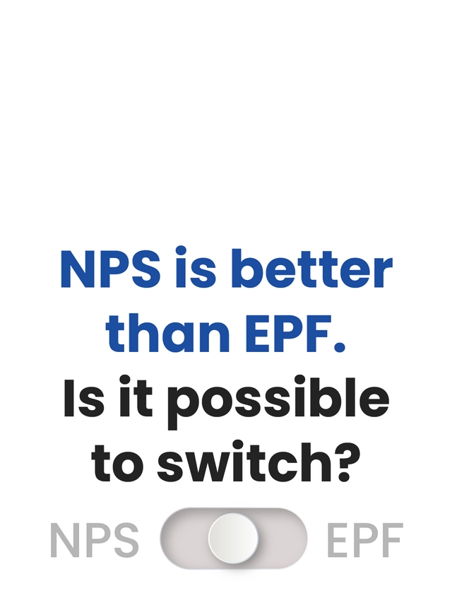 NPS vs EPF: Can You Switch for Better Returns? | Value Research